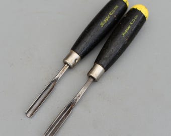 Vintage Set Marples England Gouge Carving Chisels - Etsy
