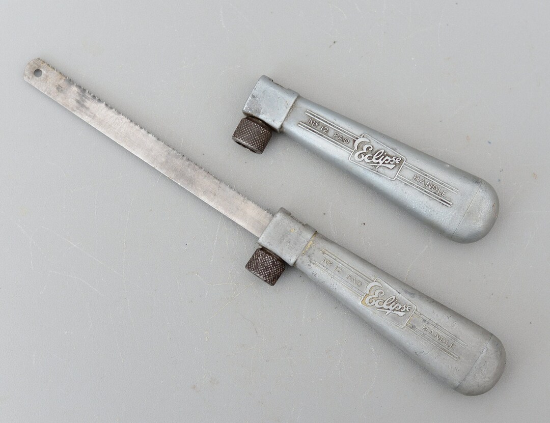 Vintage ECLIPSE No12 Pad Saw Aluminium Pad Handle Keyhole Saw Drywall ...