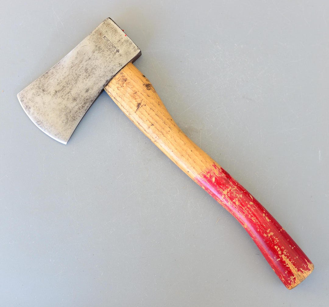 Vintage Robert Sorby Sheffield England Axe Carpenters Survival Camp ...