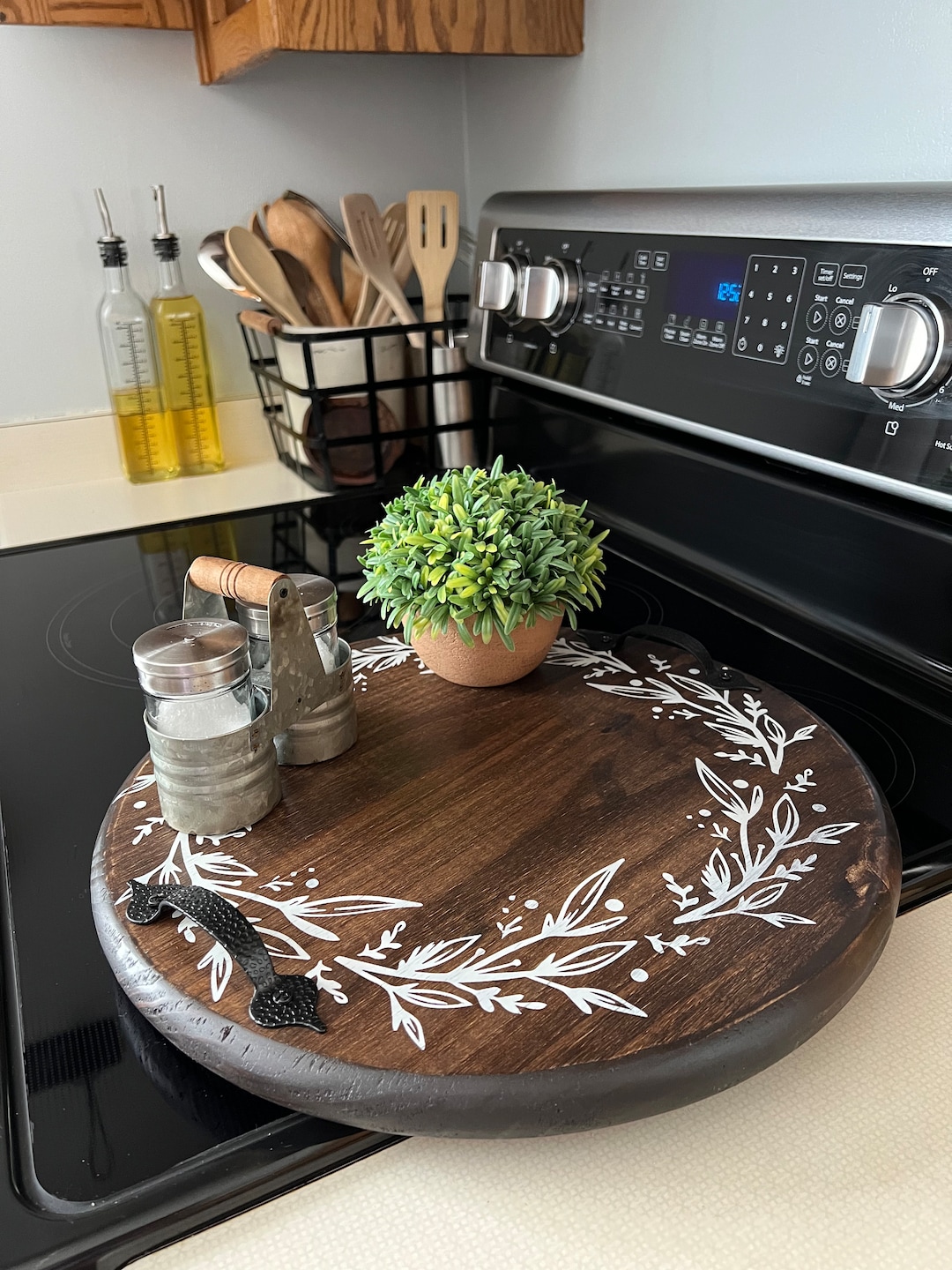 Lazy Susan ~ Turntable ~ Serving Tray ~ Wooden Lazy Susan ~ Kitchen ...
