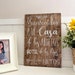 Personalized Grandparent's House Wooden Sign: Abuelos Gift - Etsy