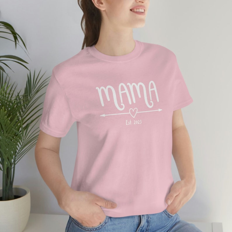 Personalized Mom Shirt With Year Custom Mom Shirt Est Date Mom Shirt