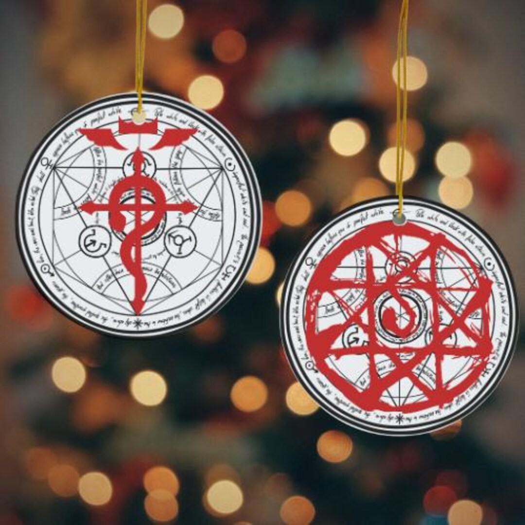 Anime Alchemy: Anime Ornaments, Brotherhood Bound - Etsy