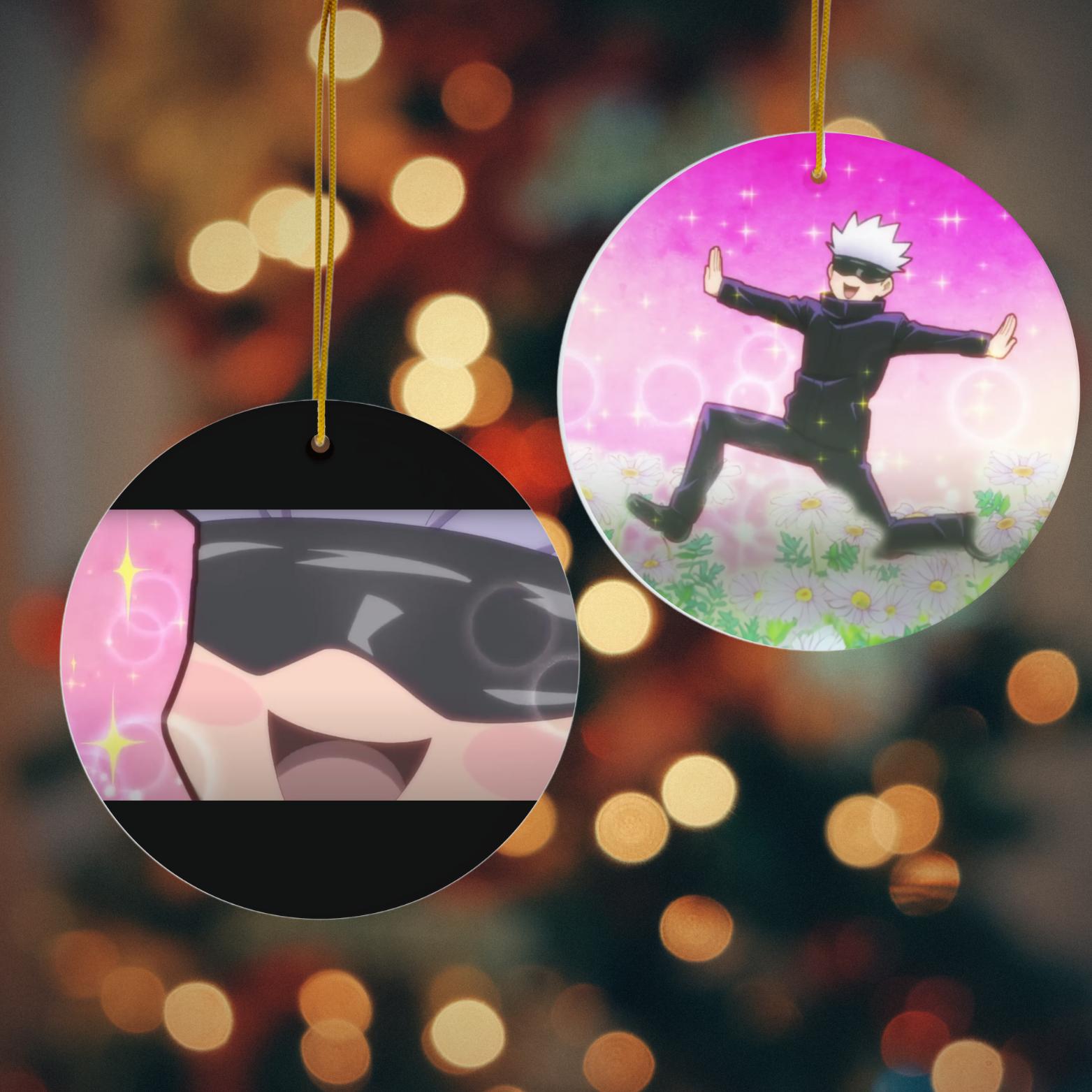 Anime Holiday Magic, Stained Glass Inspired, Sorcerer Running Through ...