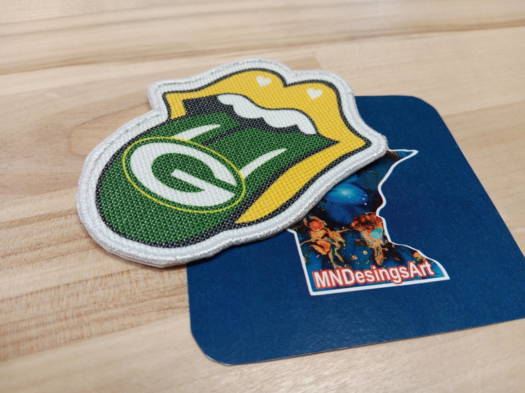 Patch Green Bay Packers,patches Packers, Patch Tongue,green Bay,packers,tongue,tongue Patch - Etsy