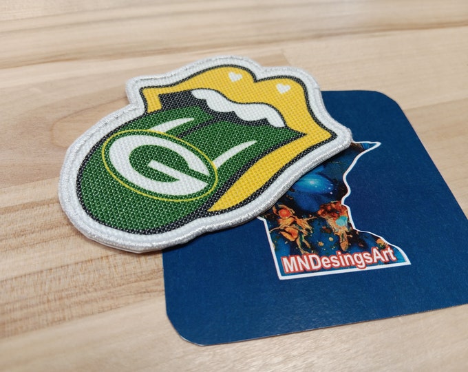 Patch Green Bay Packers,patches Packers, Patch Tongue,green Bay,packers,tongue,tongue Patch - Etsy