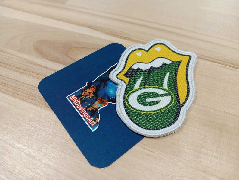 Patch Green Bay Packers,patches Packers, Patch Tongue,green Bay,packers,tongue,tongue Patch - Etsy