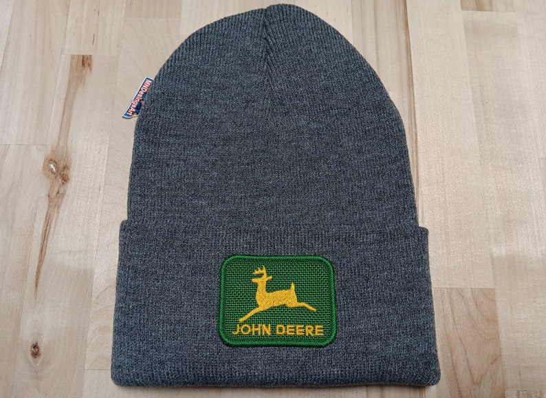 John Deere Beanie With Patch Tractors Winter Beanie Beanie - Etsy UK