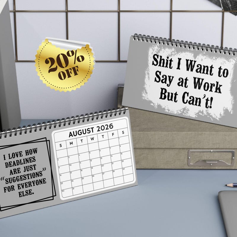 Funny Boss Calendars - Etsy