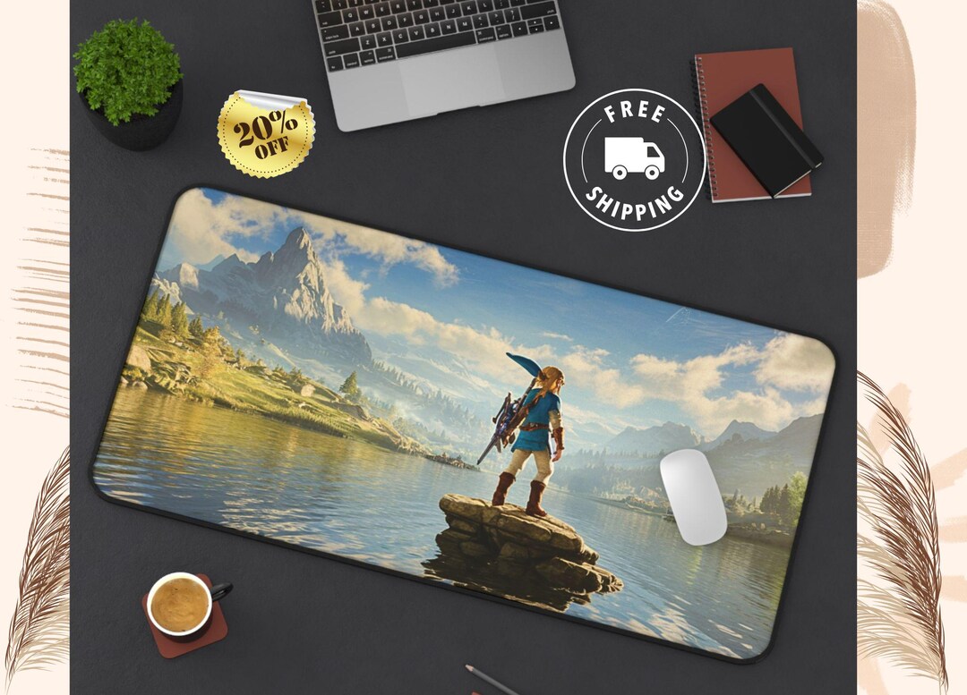 Mouse Pad: Large Gaming Desk Mat, Gamer Office Decor - Etsy