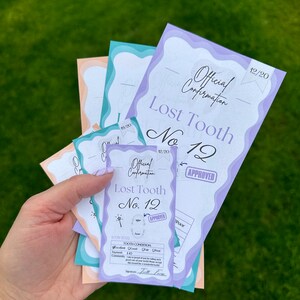 Tooth Fairy Collection Tokens Tooth Fairy Letter Printable Lost Tooth ...