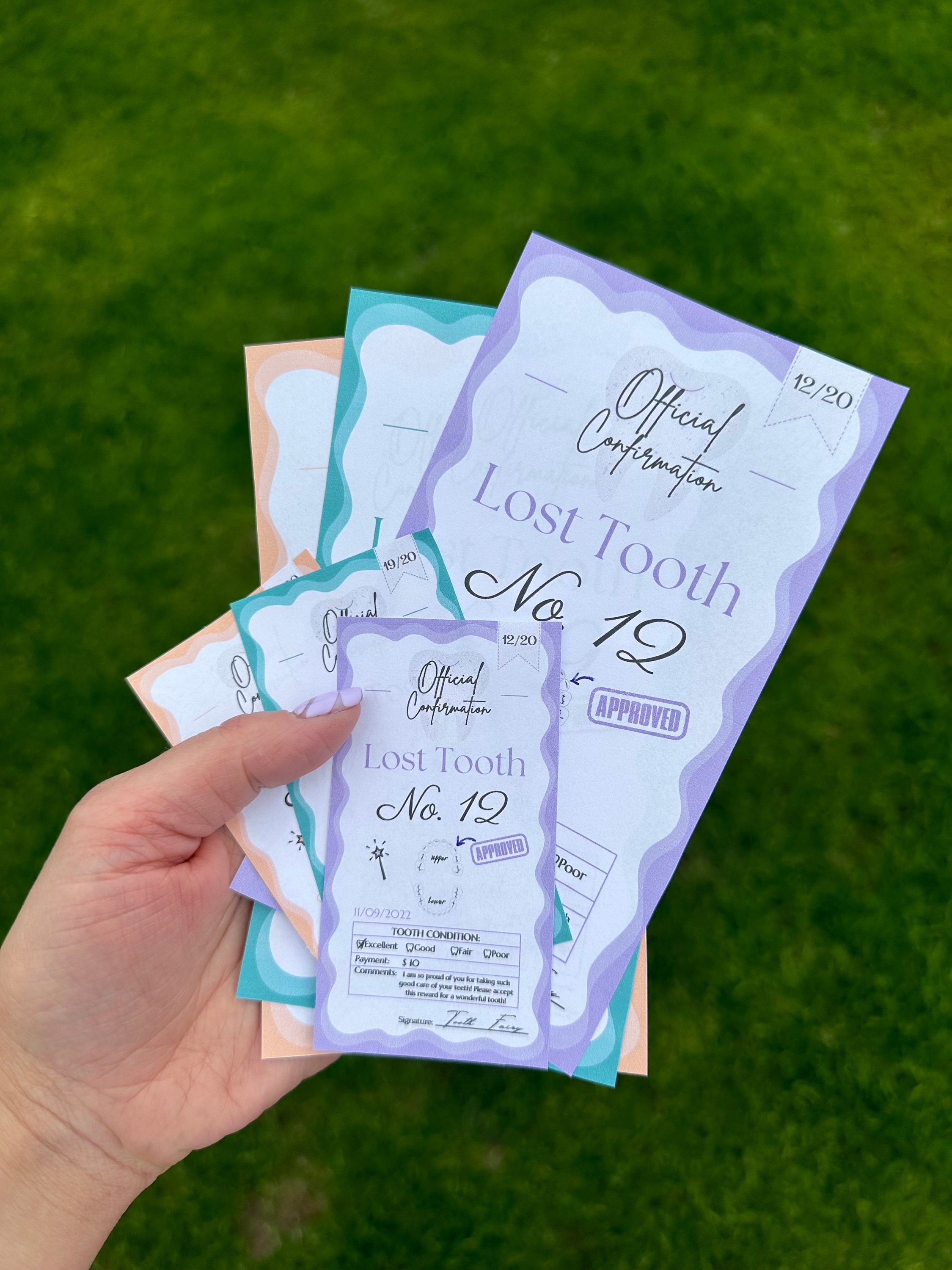 Tooth Fairy Collection Tokens Tooth Fairy Letter Printable Lost Tooth ...