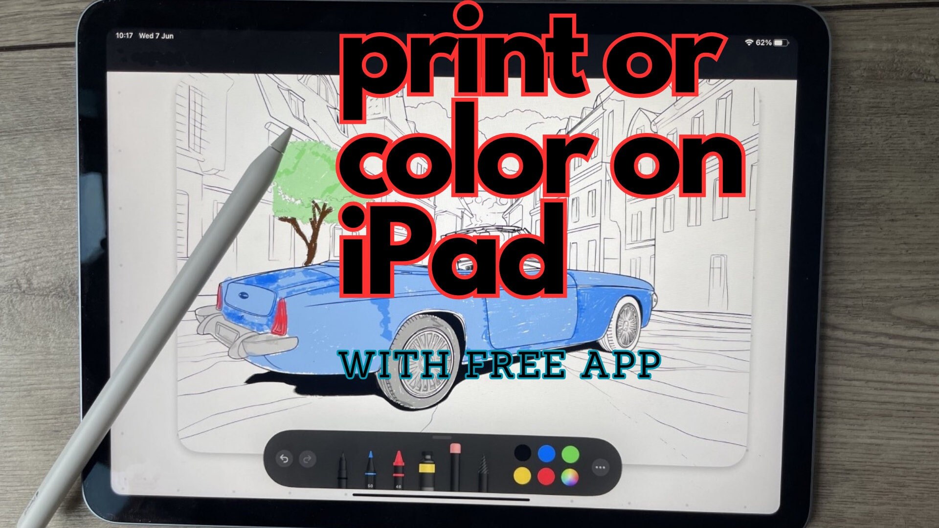 Supercars for Coloring on iPad Free App! Printable and Digital 36 Super ...