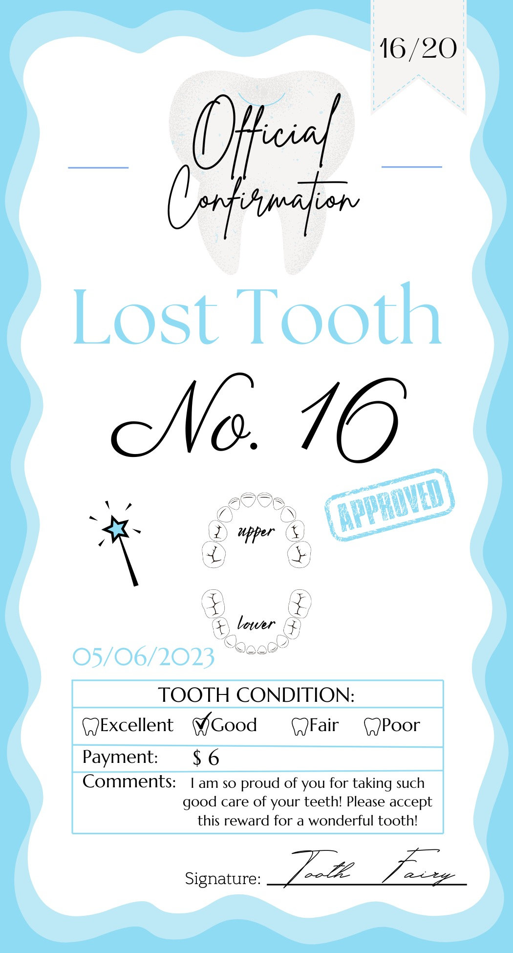 Tooth Fairy Collection Tokens Tooth Fairy Letter Printable Lost Tooth ...