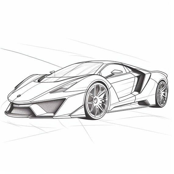 30 Race Car Coloring Pages Free PDF Printables 46 OFF