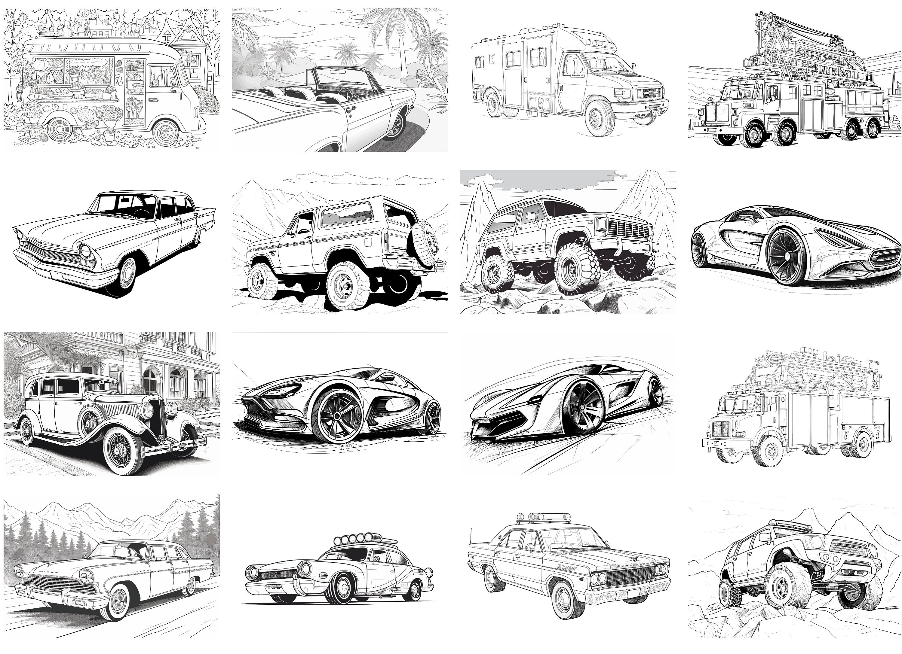 Supercars for Coloring on iPad Free App! Printable and Digital 36 Super ...