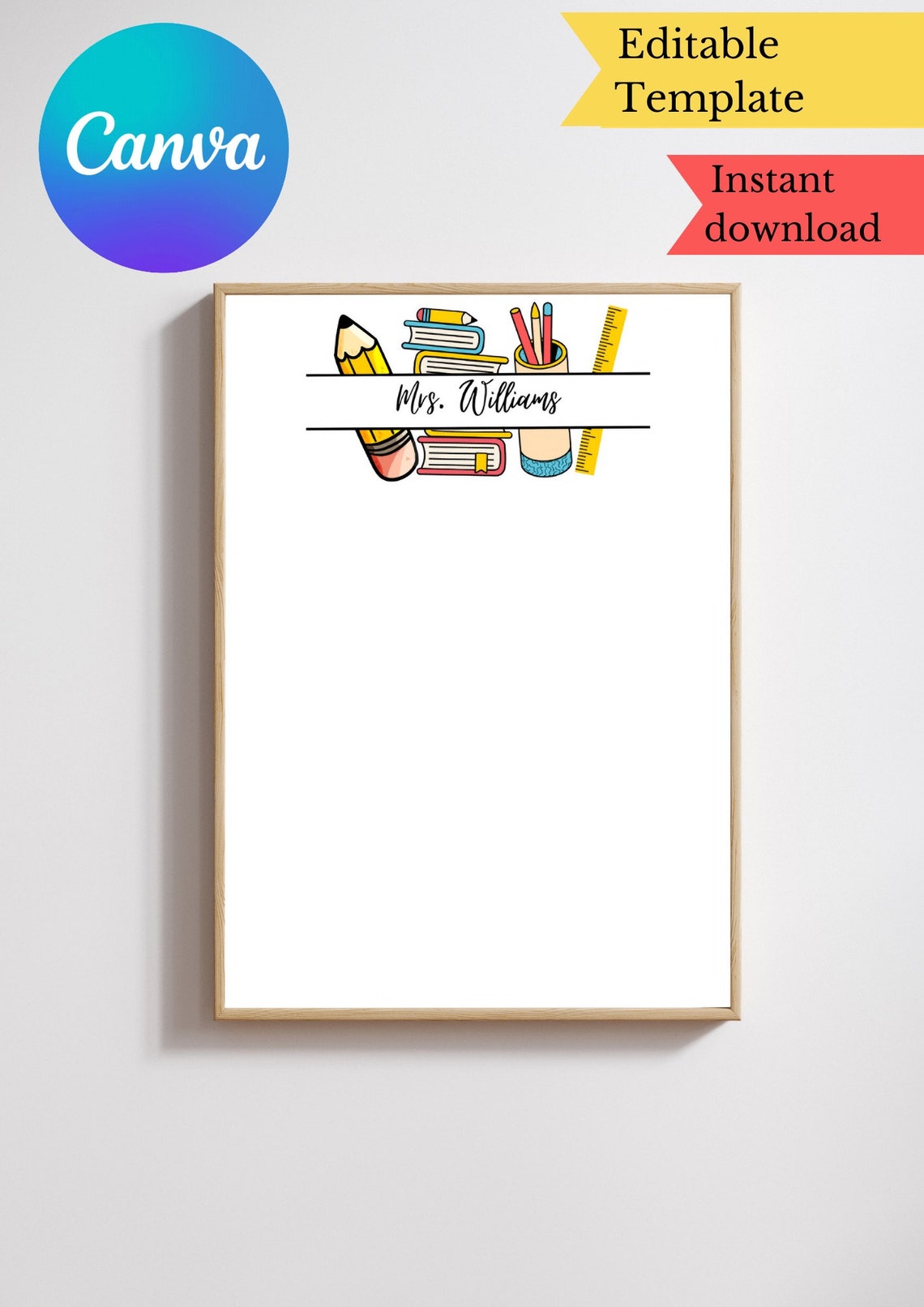 Teacher Gift Teacher Appreciation Printable Teacher Appreciation Week ...
