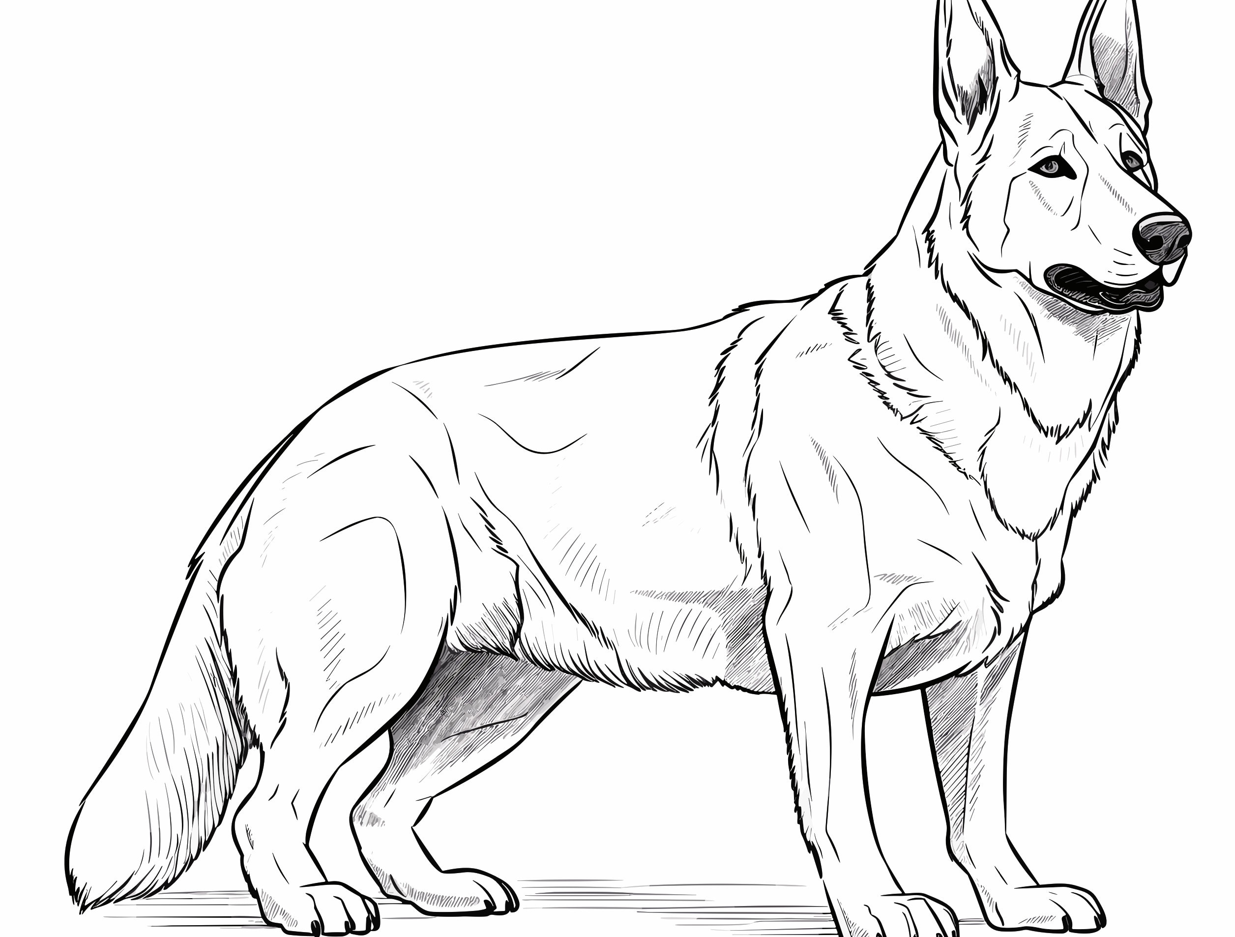 Cute Dogs for Coloring! Dogs Coloring Pages for Kids Adults Coloring ...