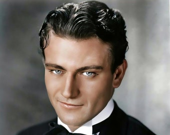 John Wayne C. 1931, Black & White, Multiple Sizes, Classic Hollywood ...