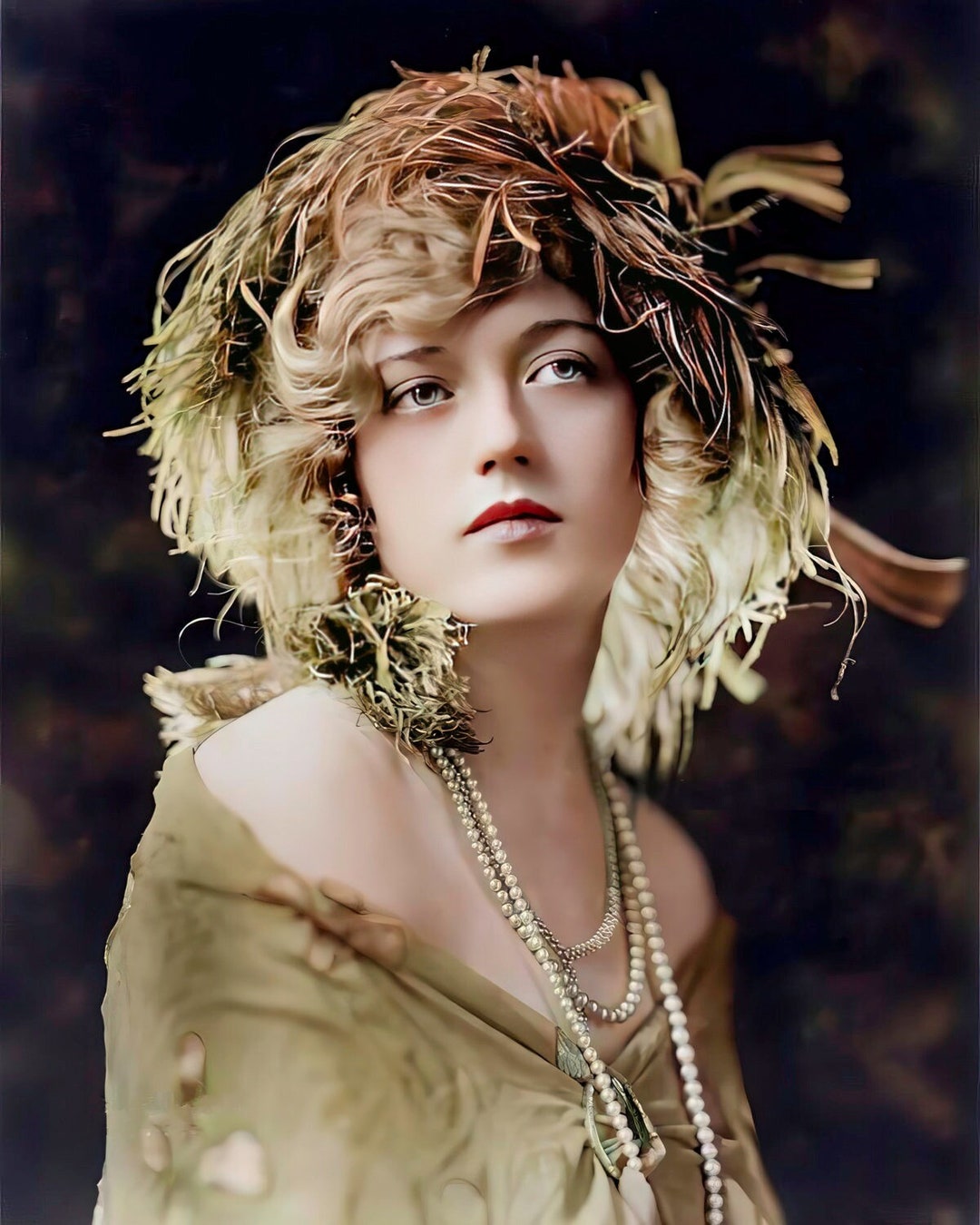 Marion Davies Ziegfeld Showgirl Glamour Photo C. 1917, Color, Multiple ...