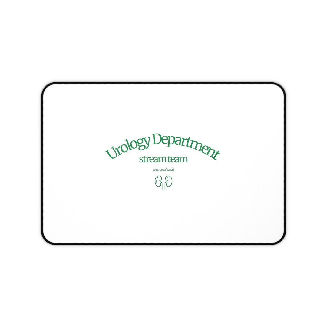 Urology Department Desk Mat Swim Team Urine Good Hands - Etsy