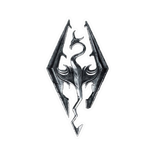 Elder Scrolls Skyrim Sticker - Etsy