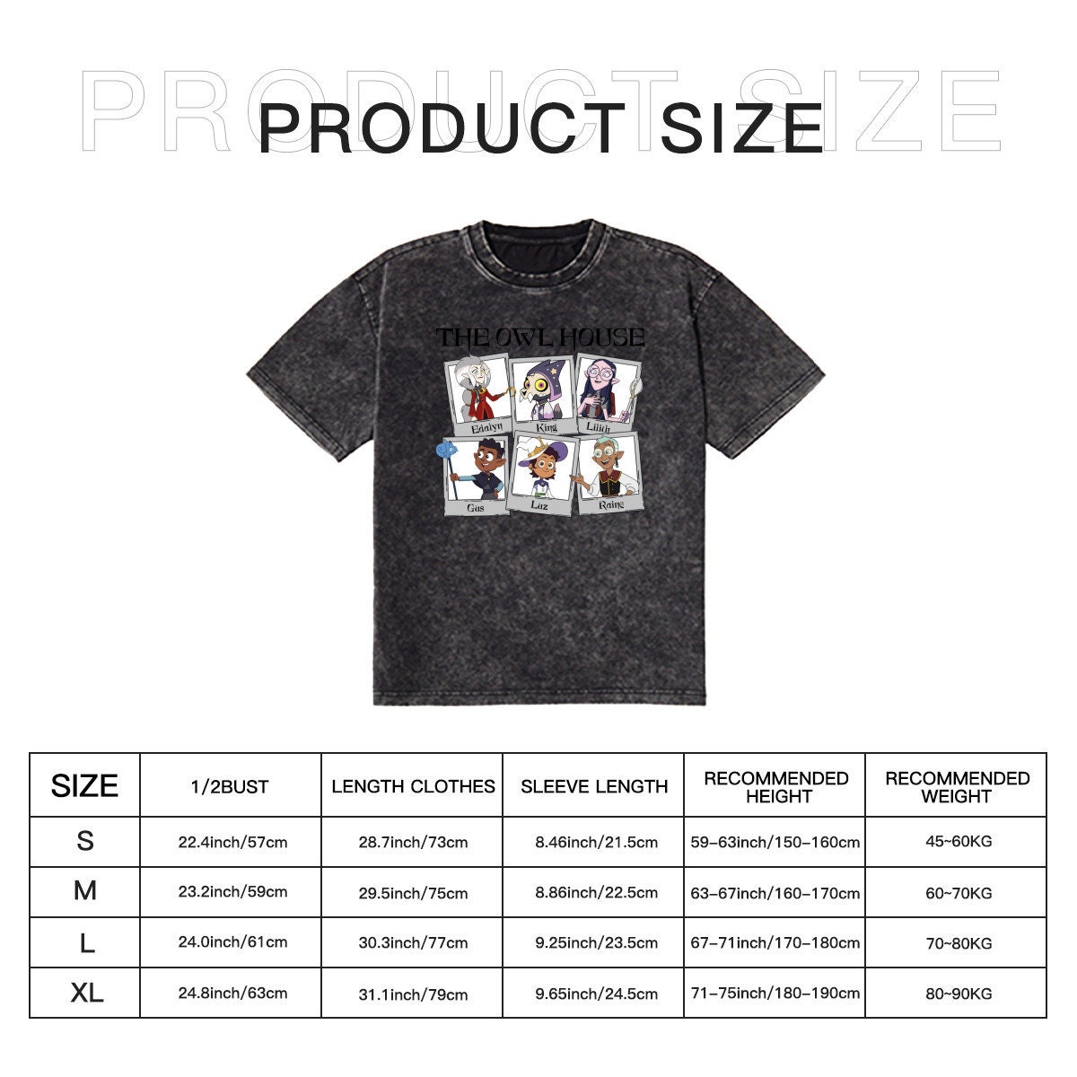 Animation the Owl House Hexside School of Magic Unisex Stone - Etsy ...