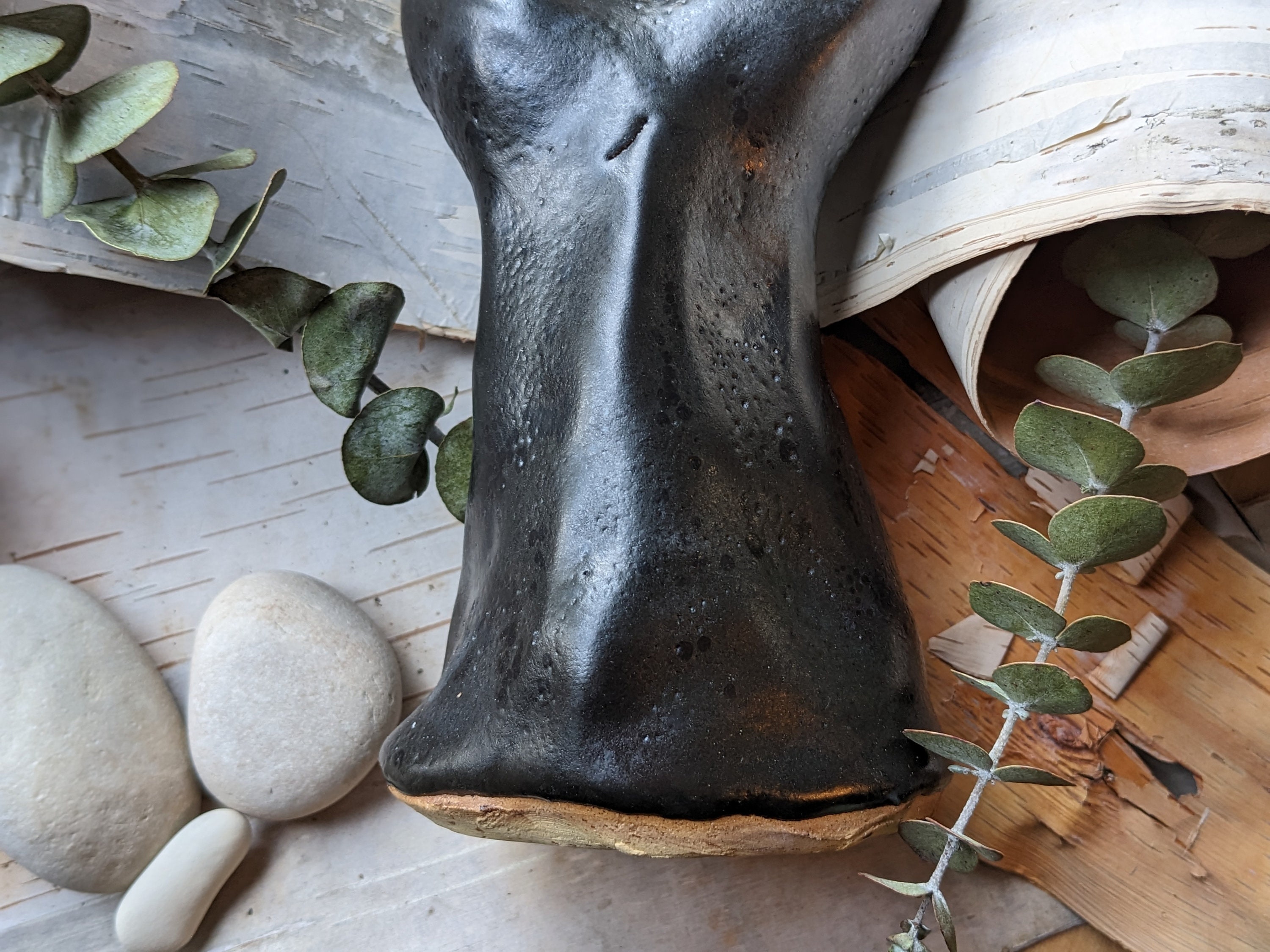 Hand Sculpted Clay Hand Standing Sculpture - Etsy