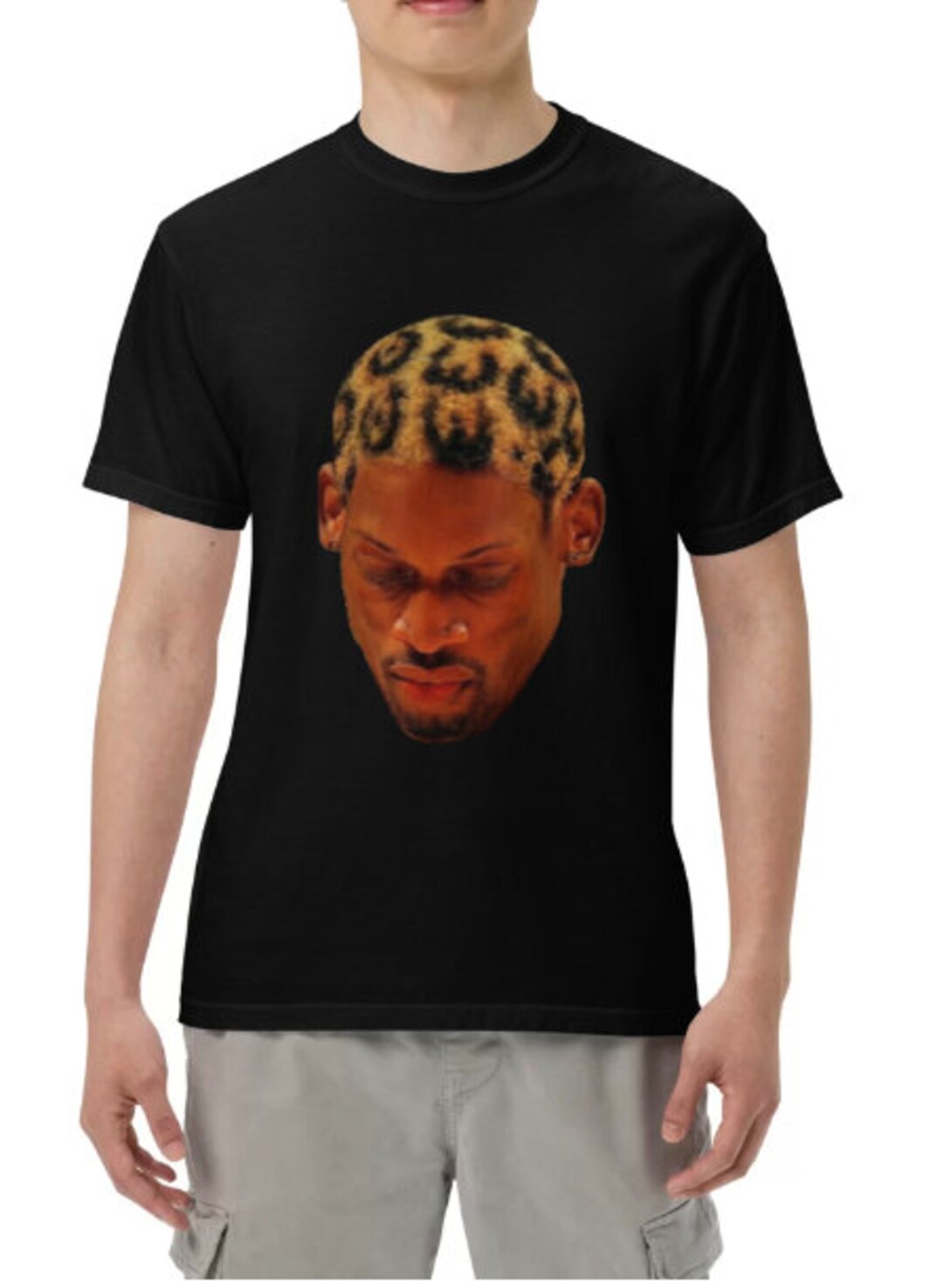Dennis Rodman Graphic Tee - Etsy