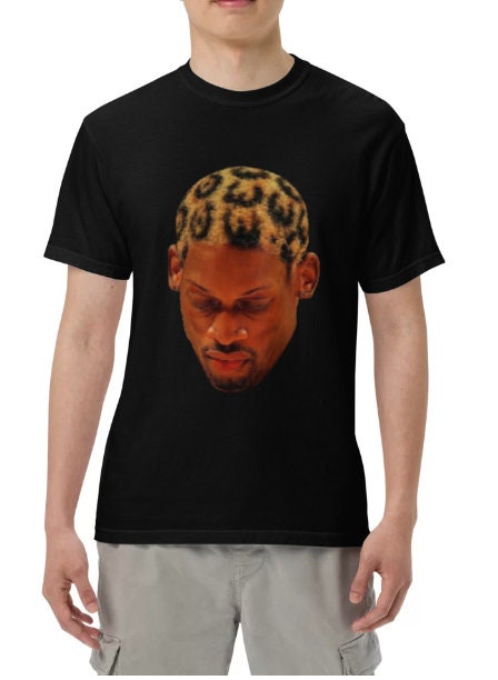 Dennis Rodman Graphic Tee - Etsy