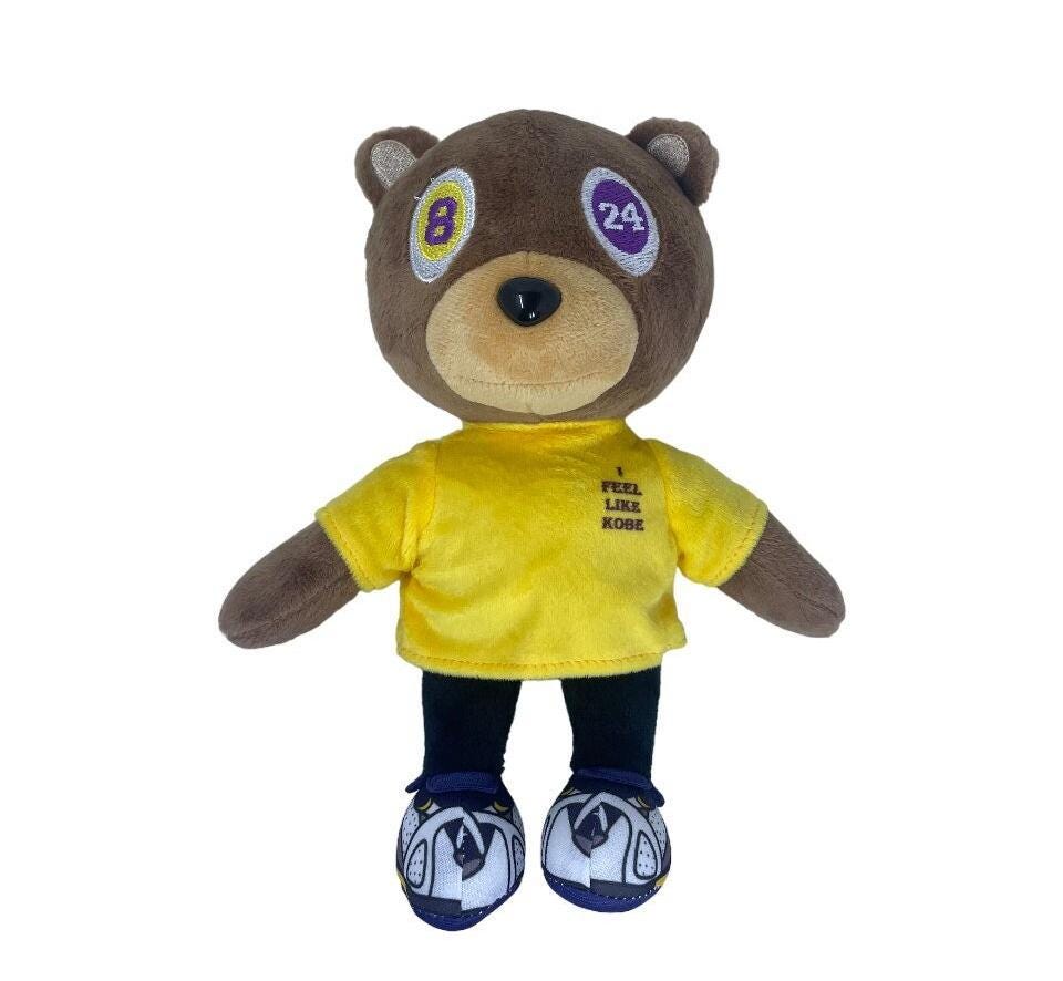 Kanye West Ye Kobe Bryant Graduation Plushie Teddy Bear "i Feel Like ...
