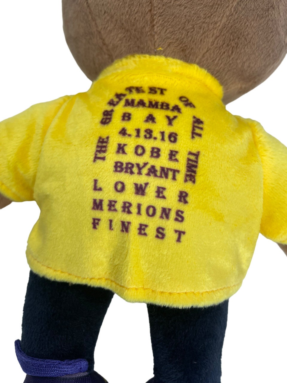 Kanye West Ye Kobe Bryant Graduation Plushie Teddy Bear "i Feel Like ...