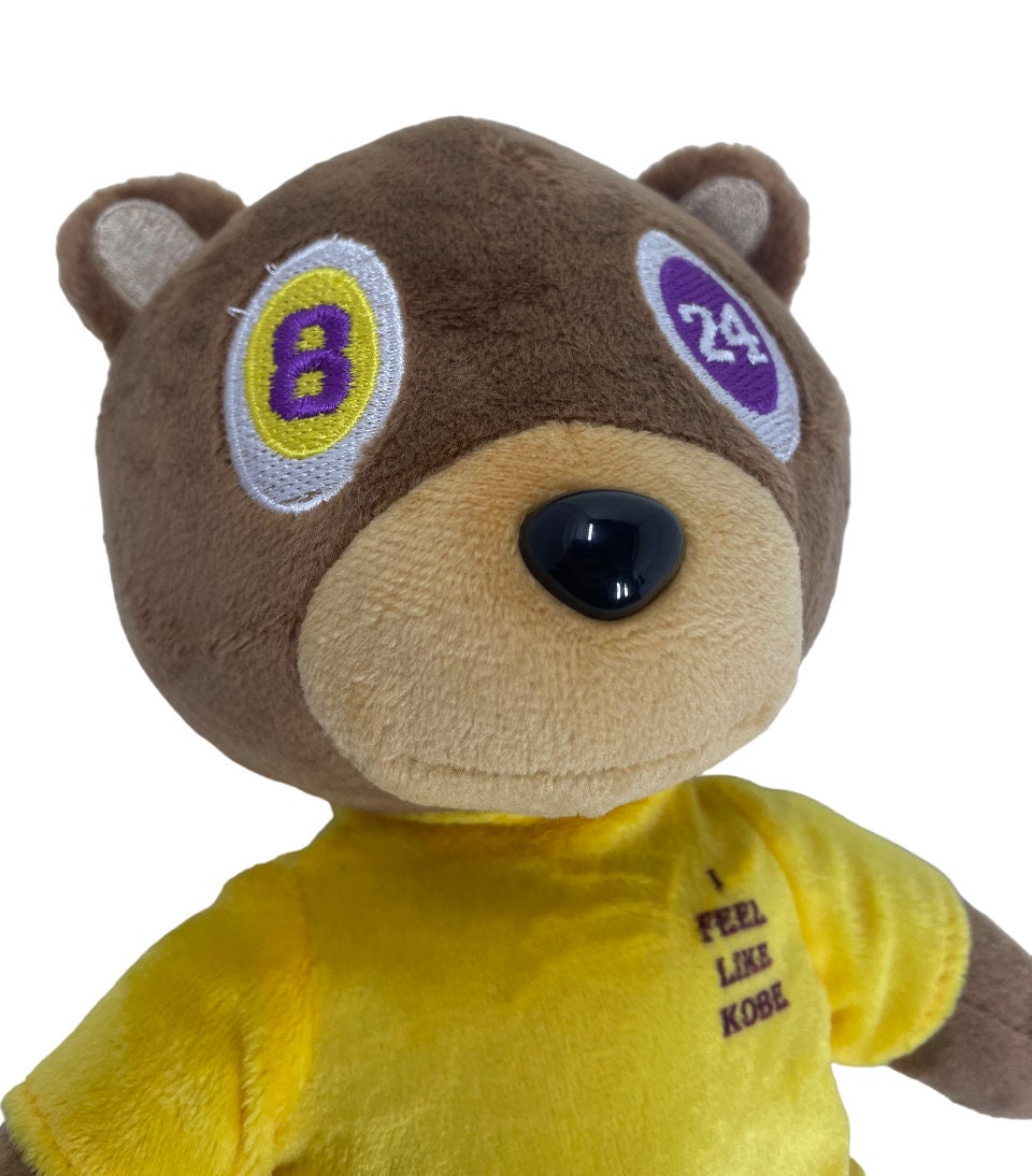 Kanye West Ye Kobe Bryant Graduation Plushie Teddy Bear "i Feel Like ...