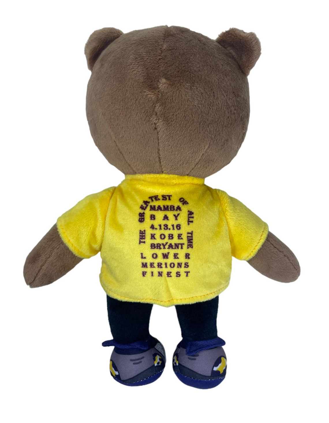 Kanye West Ye Kobe Bryant Graduation Plushie Teddy Bear "i Feel Like ...