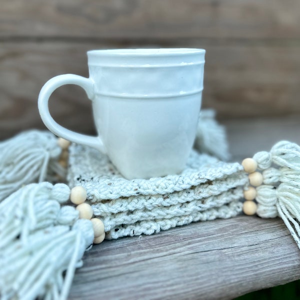 Beaded Coasters - Etsy