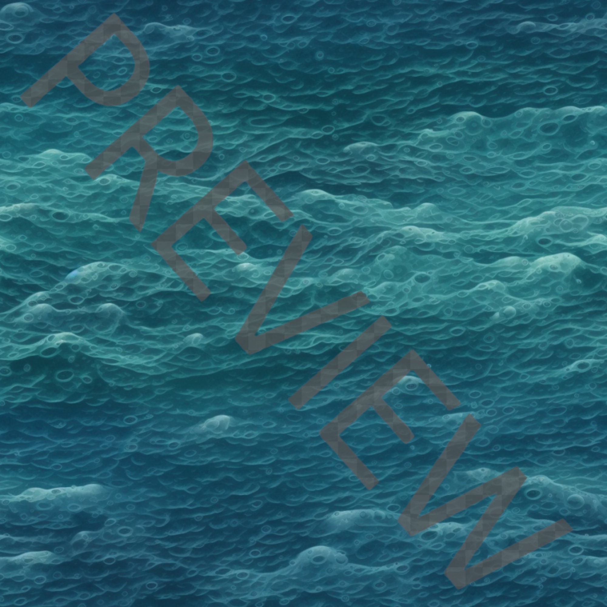 Blue Ocean, Water Digital Paper, Sea Background, Seamless Pattern ...