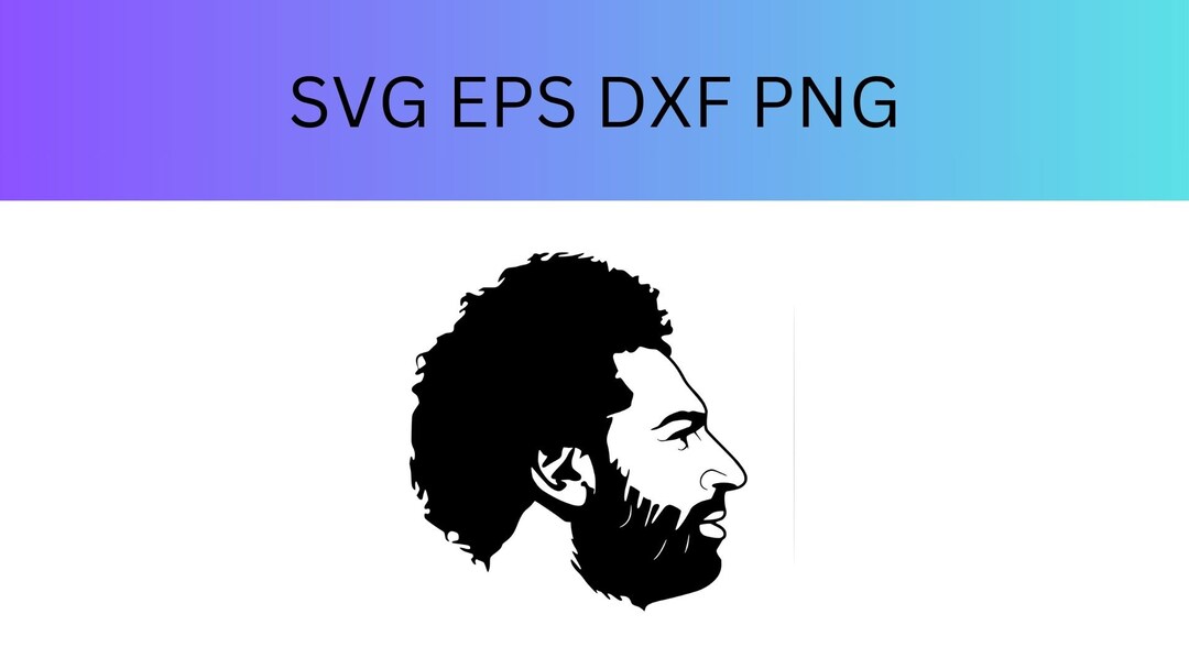 Mohamed Salah Vector Cut File for Cricut, Silhouette, Png Eps Dxf ...