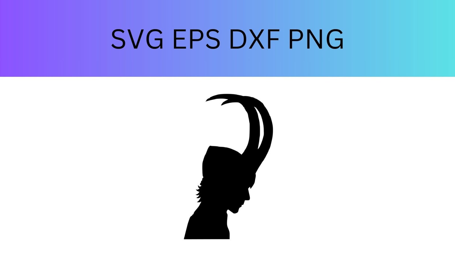 Loki Vector Cut File for Cricut Silhouette Png Eps Dxf - Etsy