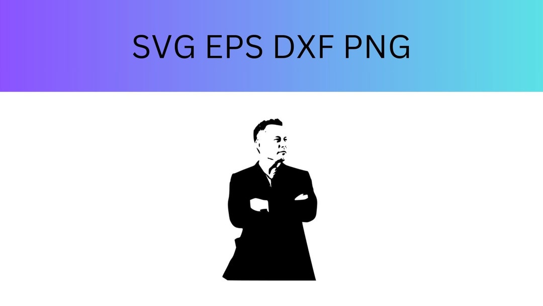 Elon Musk Cut File for Cricut, Silhouette, Png Eps Dxf, Decal, Sticker ...