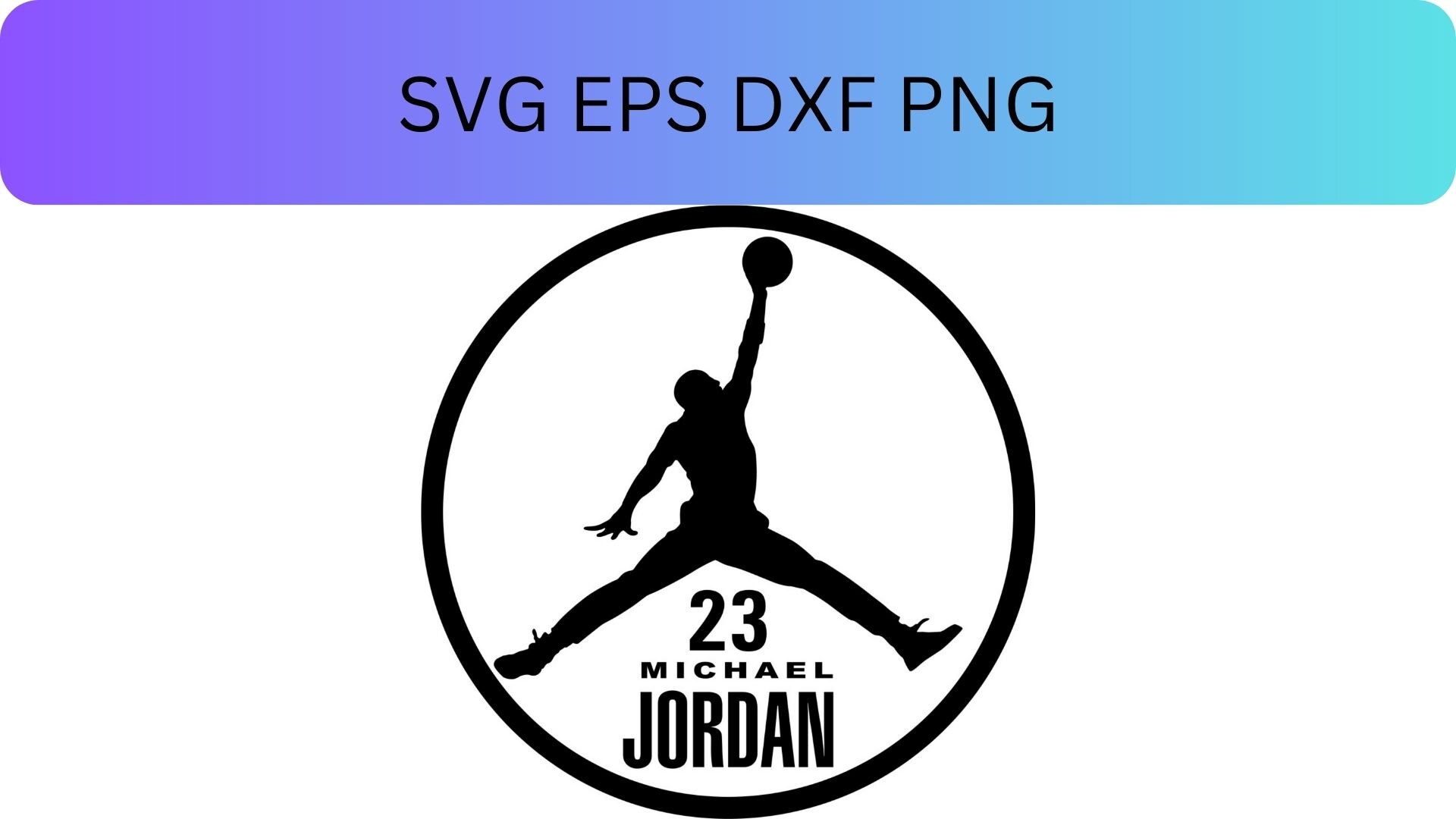 Buy Jordan Vector Cut File for Cricut, Silhouette, Png Eps Dxf, Decal ...