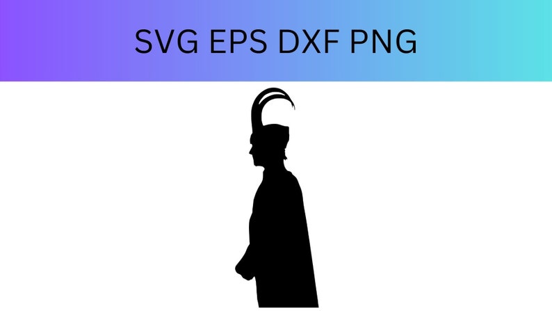 Loki Vector Cut File for Cricut, Silhouette, Png Eps Dxf, Decal ...