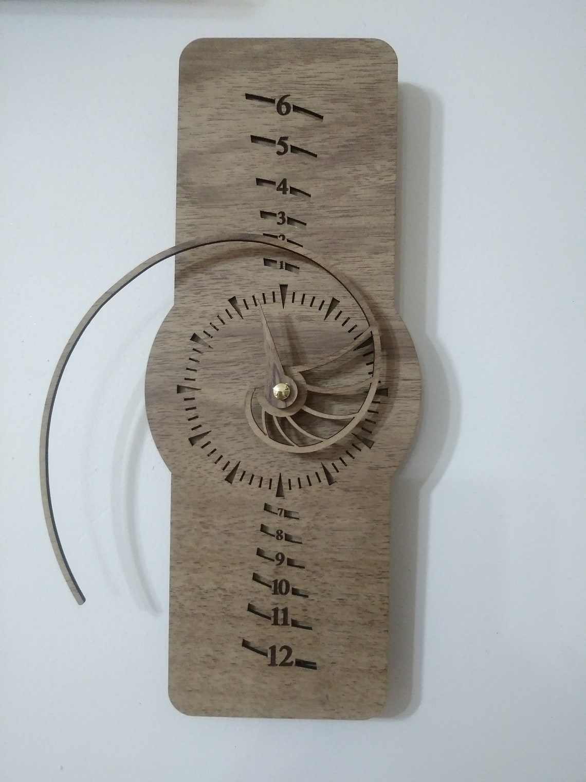 Fibonacci Desk Clock,fibonacci Clock, Montessori Clock, Wood Fibonacci ...