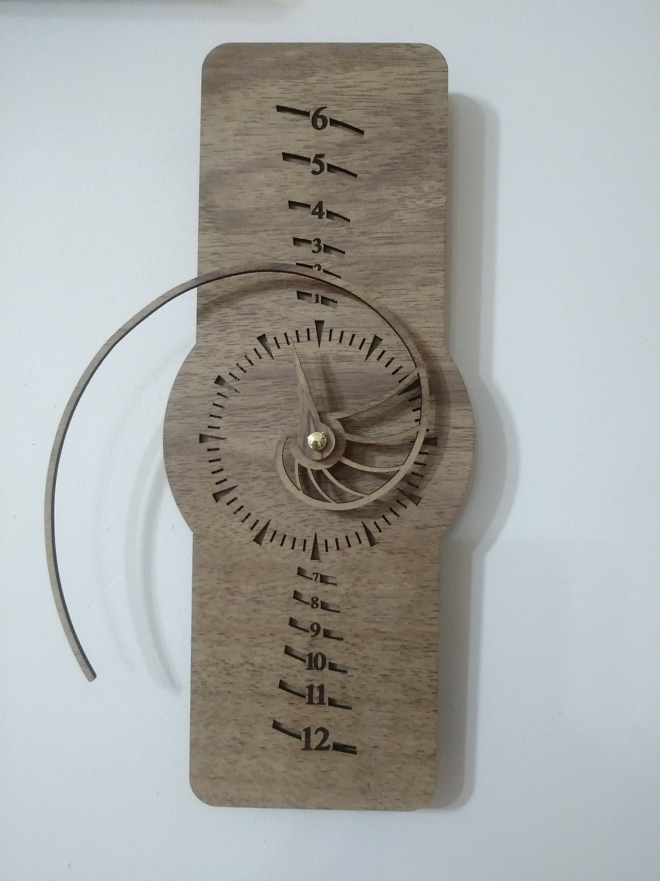 Fibonacci Desk Clock,fibonacci Clock, Montessori Clock, Wood Fibonacci ...
