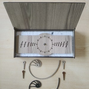 Fibonacci Desk Clock,fibonacci Clock, Montessori Clock, Wood Fibonacci ...