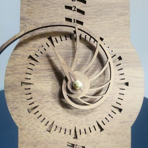 Fibonacci Desk Clock,fibonacci Clock, Montessori Clock, Wood Fibonacci ...