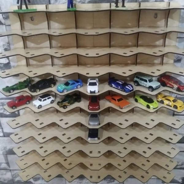 Hotwheels Wall Mount Display Case - Etsy