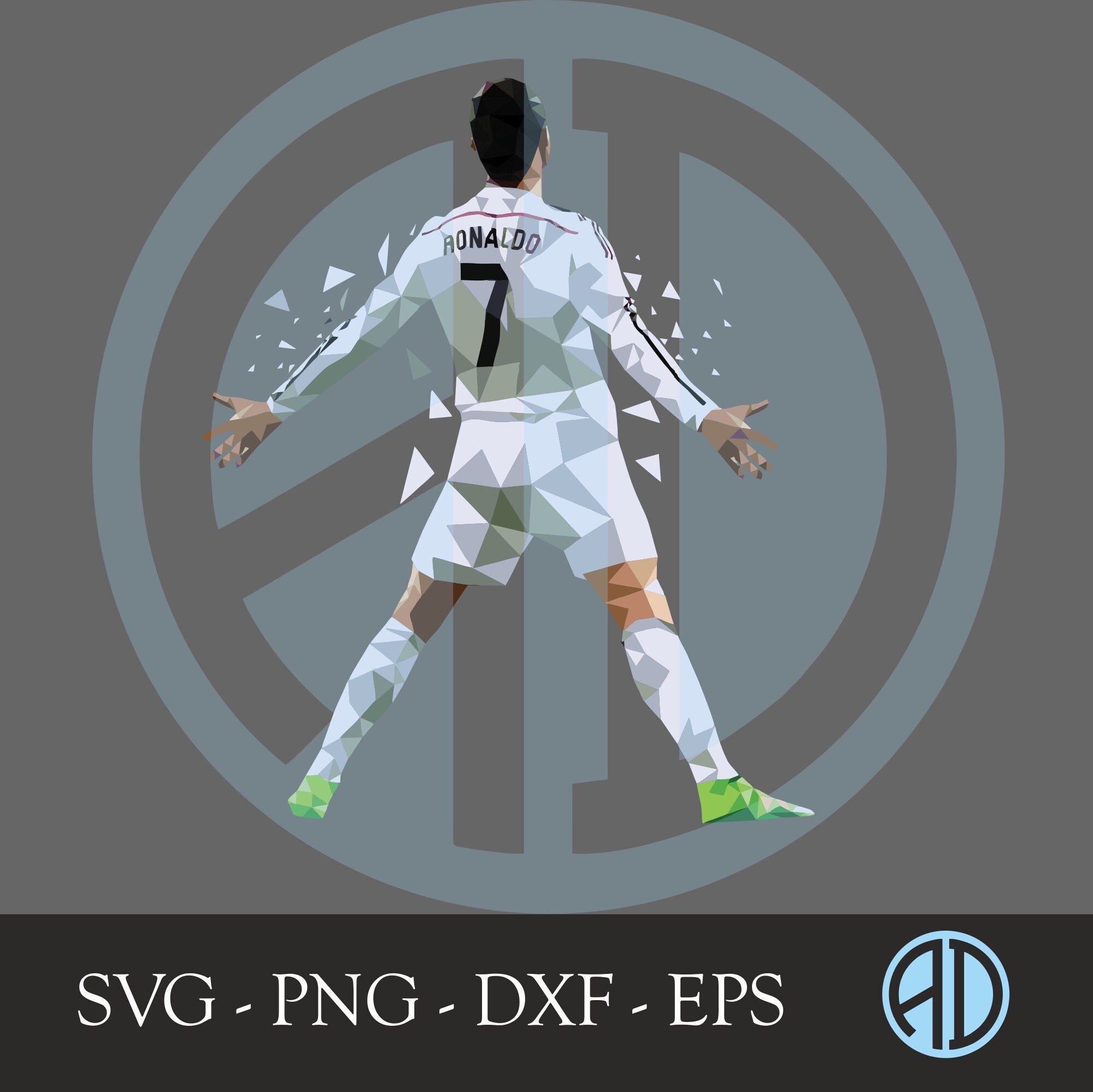 Cr. Ronaldo, Cristiano, Ronaldo, CR7, Al Nassr. Svg / Png / Dxf / Eps ...