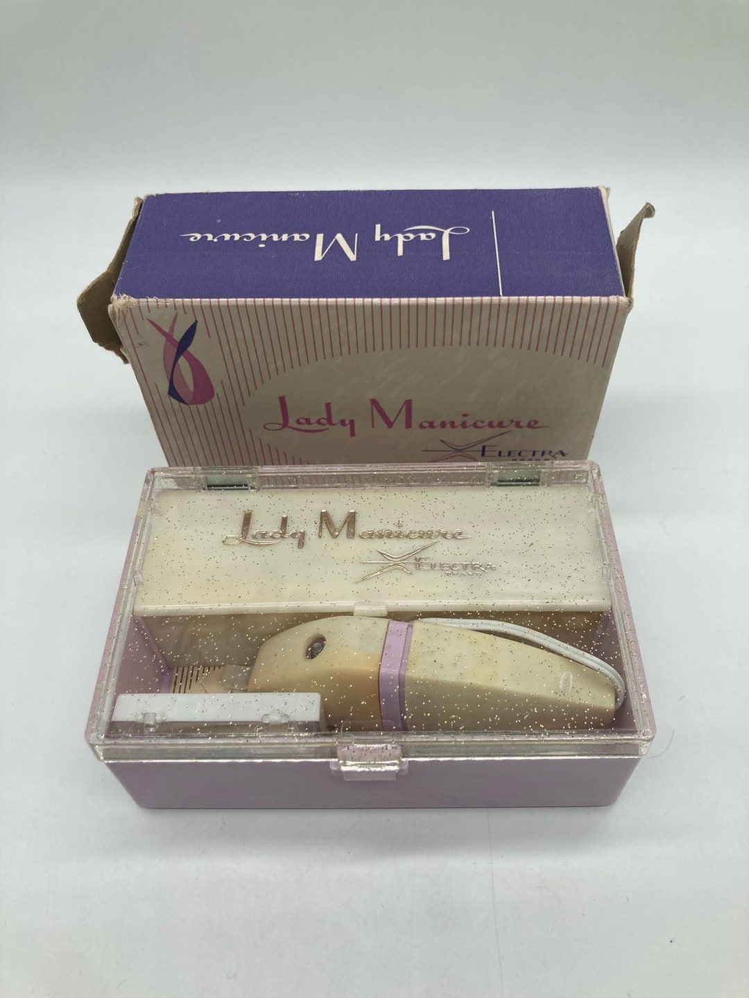 VTG Lady Manicure Electra Set With Original Box Thompson New Open Box ...