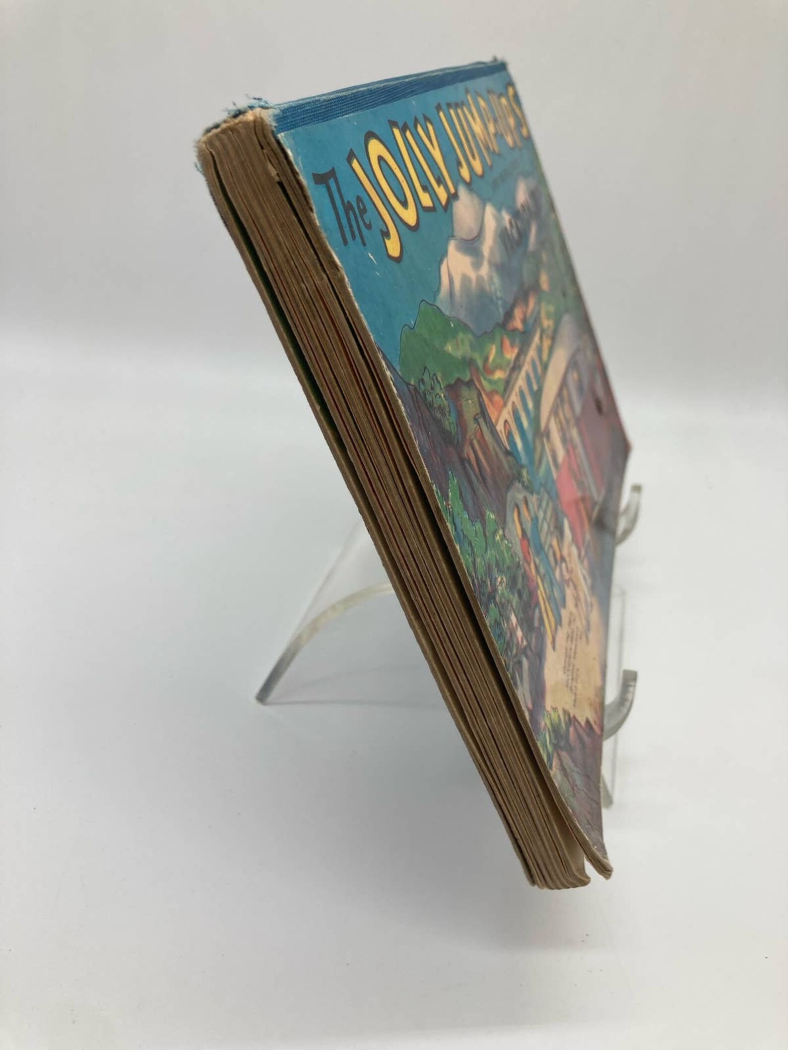 The Jolly Jump-ups Vacation Trip/ Geraldyne Clyne Pop up Book 1948 - Etsy