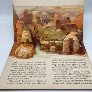 The Jolly Jump-ups Vacation Trip/ Geraldyne Clyne Pop up Book 1948 - Etsy